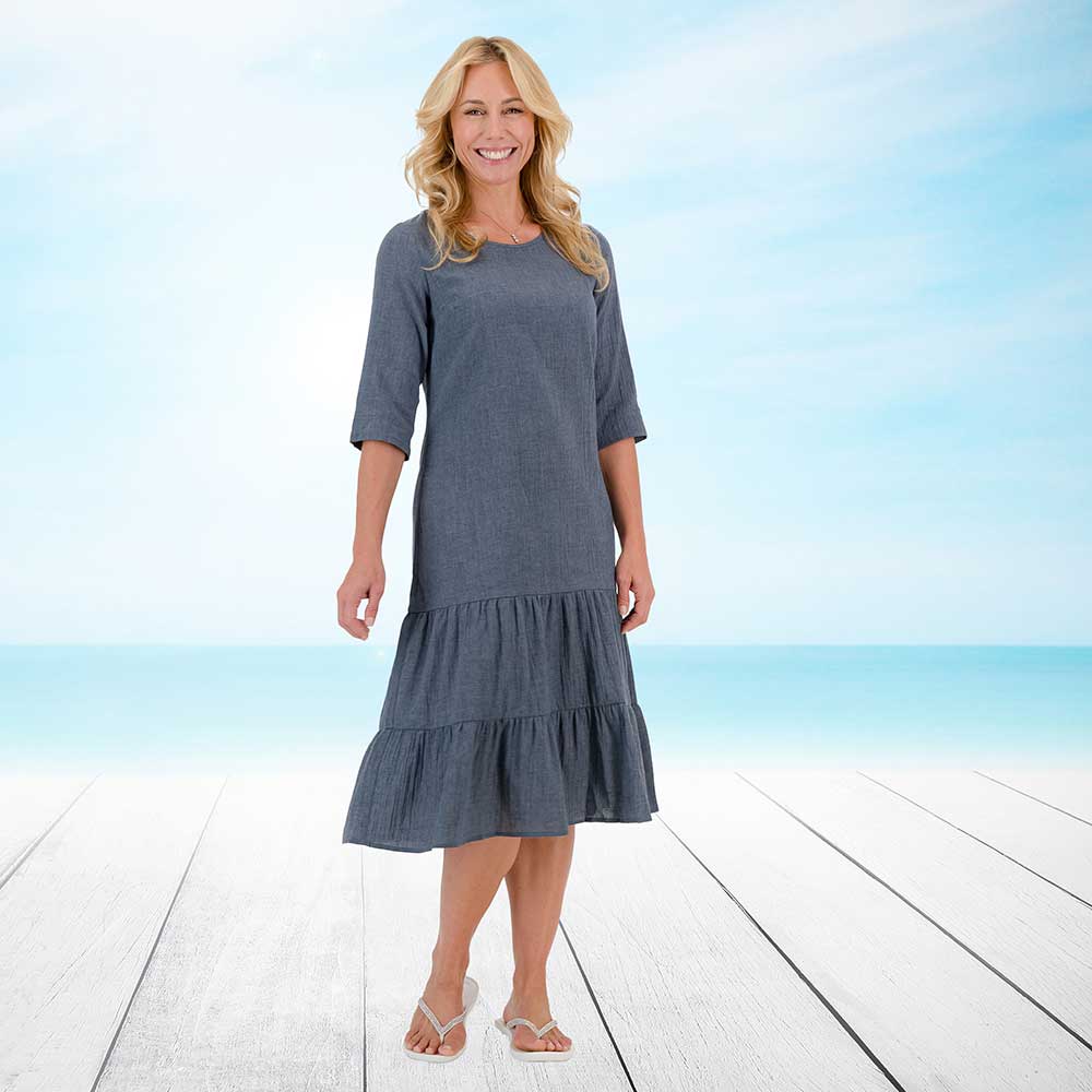 Carefree Crinkle Dress | Easylife