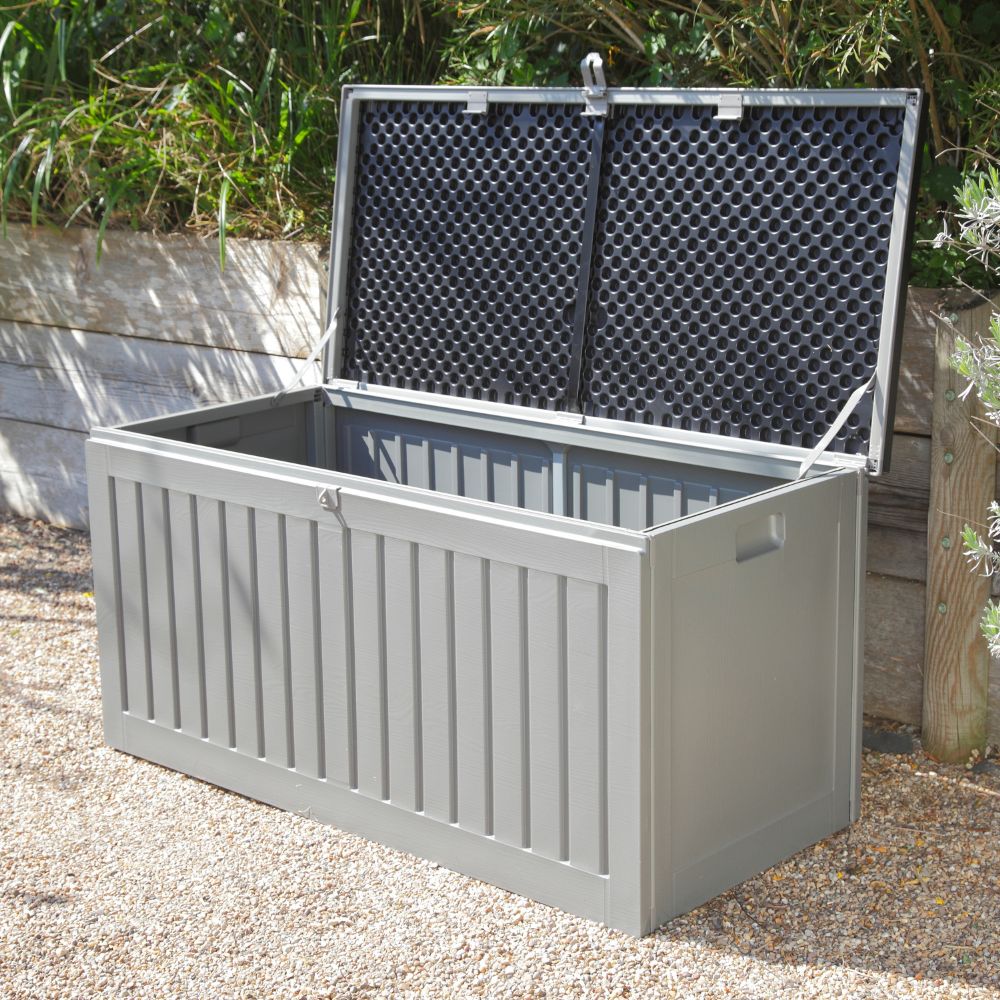 SteelCore 270 Steel-Reinforced Garden Storage Box | Easylife