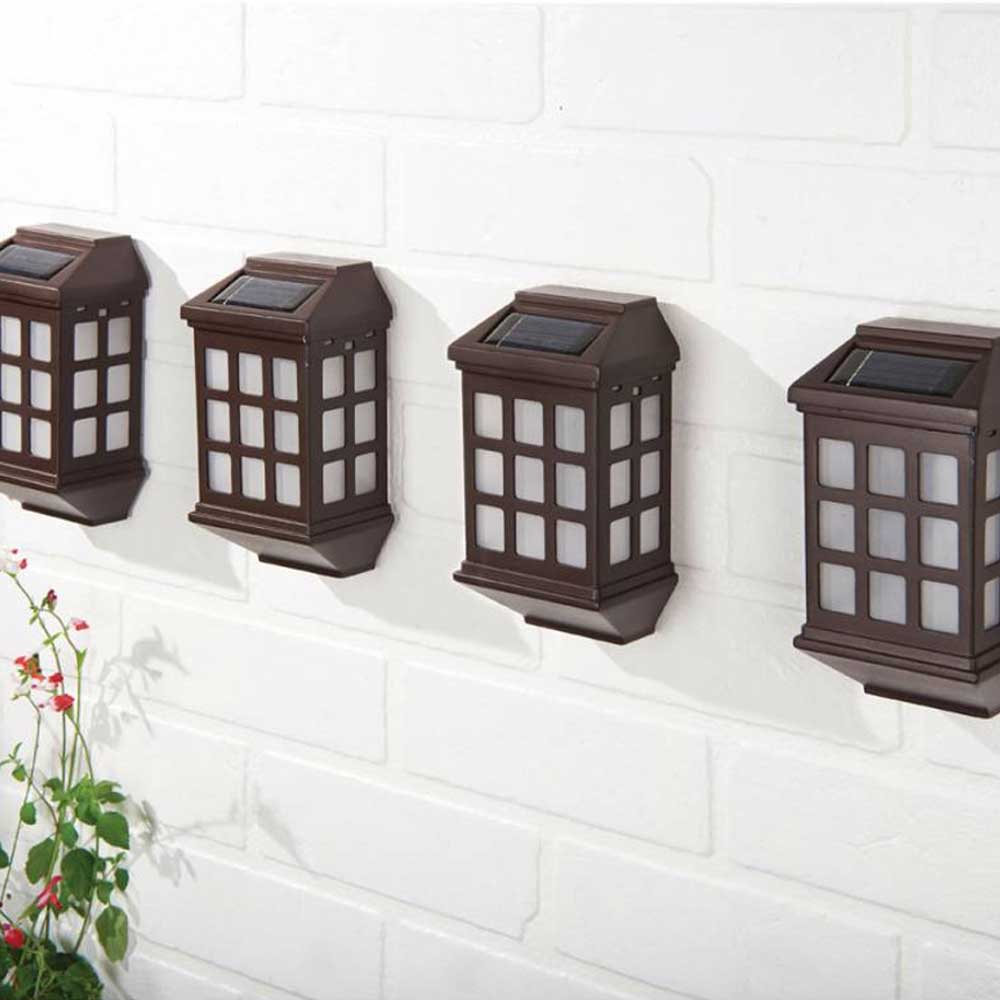 Deluxe LED Solar Lights (Pack of 4) | Easylife