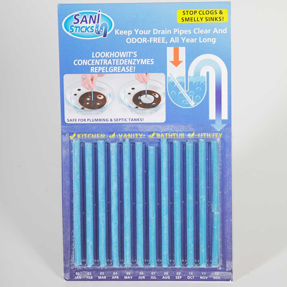 Eco Drain Cleaning Sticks (Pack of 12) + | Easylife