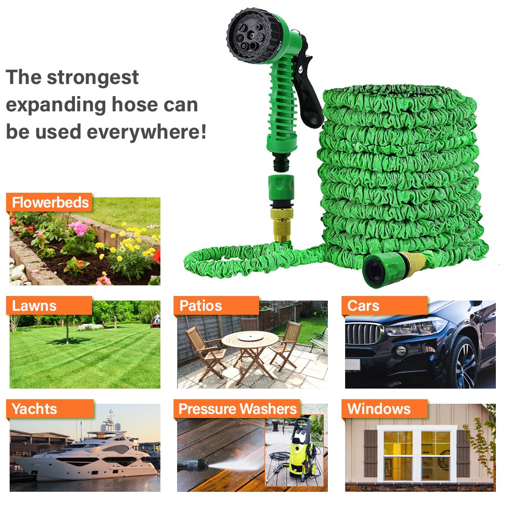 Expanding Hercul-Easy Hose + £20 of accessories FREE including Bag ...