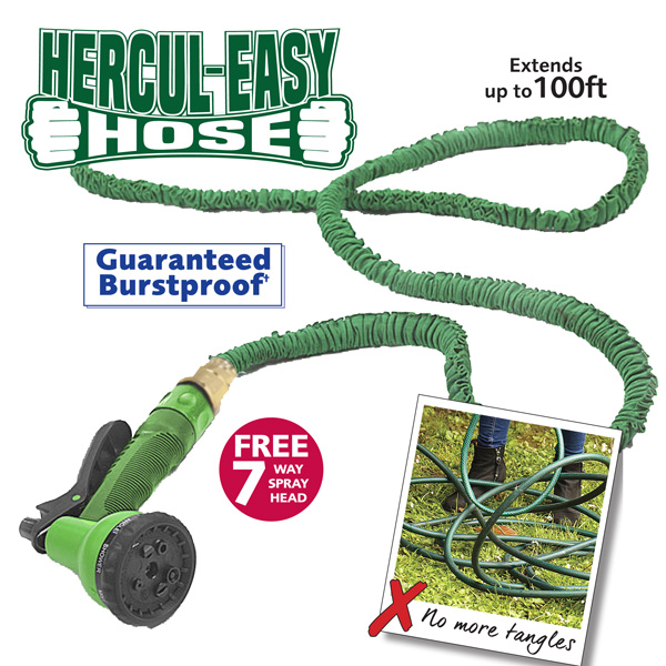Expanding Hercul-Easy Hose + £20 of accessories FREE including Bag ...